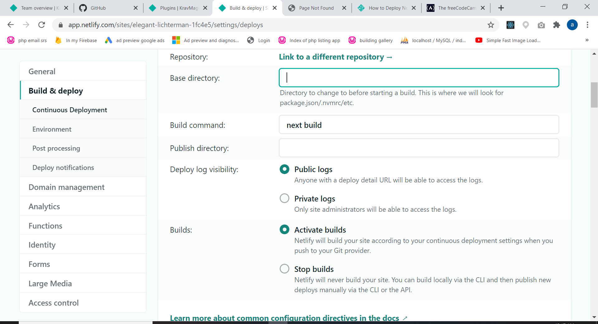 How Can I Deploy My Portfolio Website To Netlify Please Help The Freecodecamp Forum